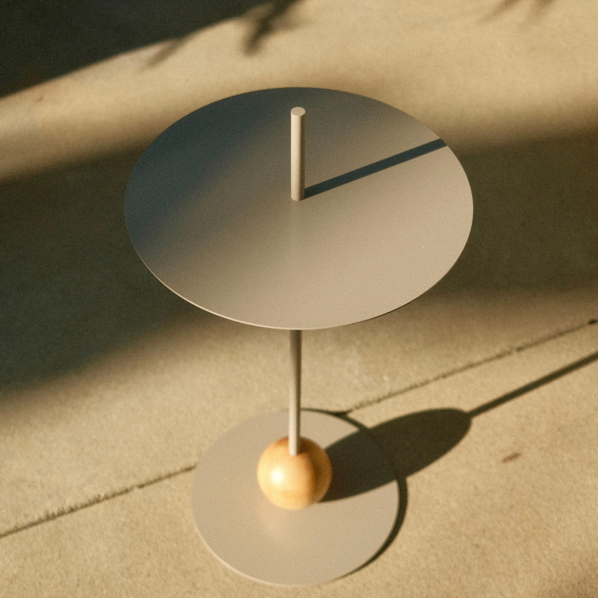 ORBITRA Side Table-Mist Grey – MIRAGE SF